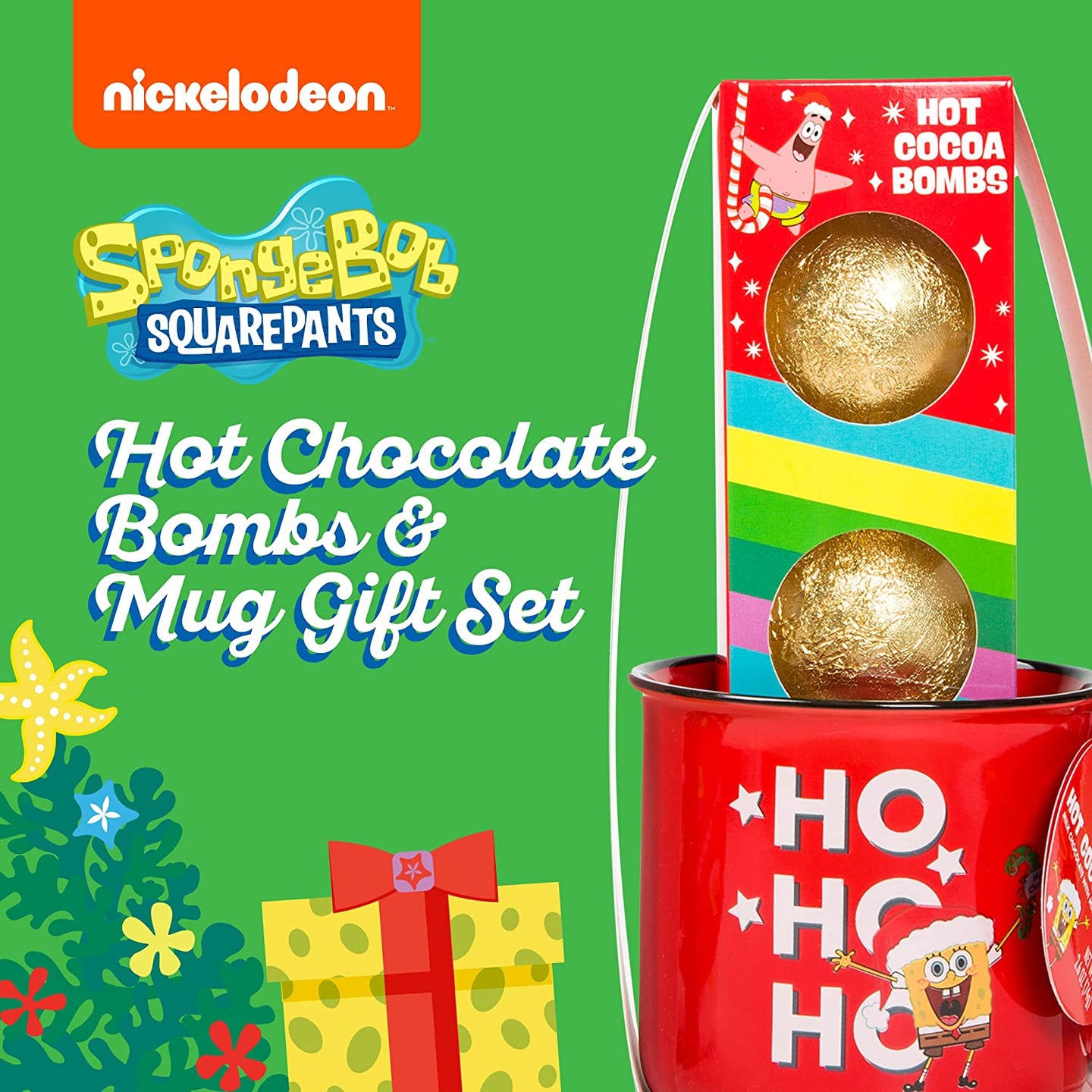 SpongeBob Hot Cocoa Bomb Set – Ten Acre Gifts