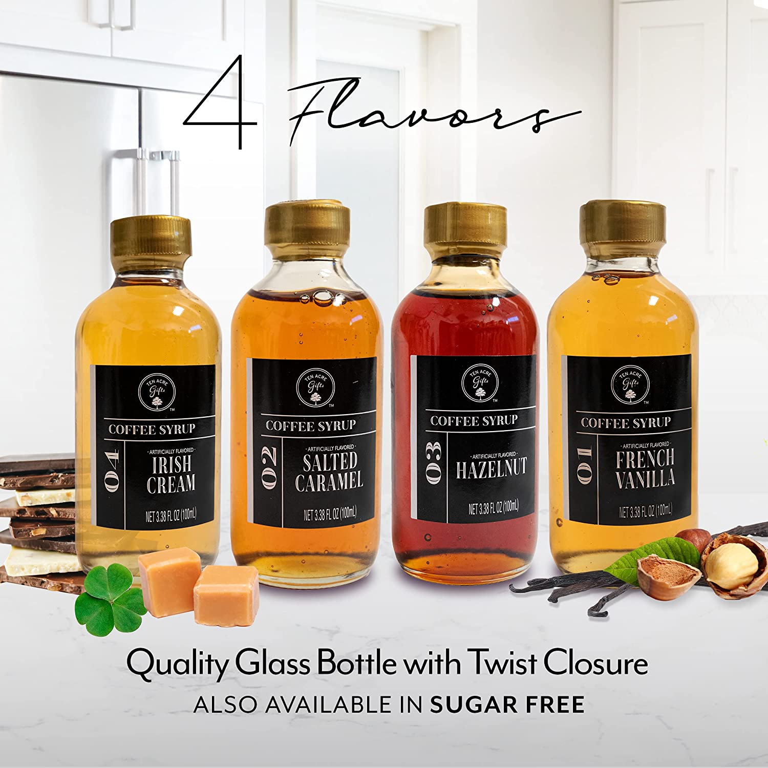 Coffee Syrup - 4 Pack – Ten Acre Gifts