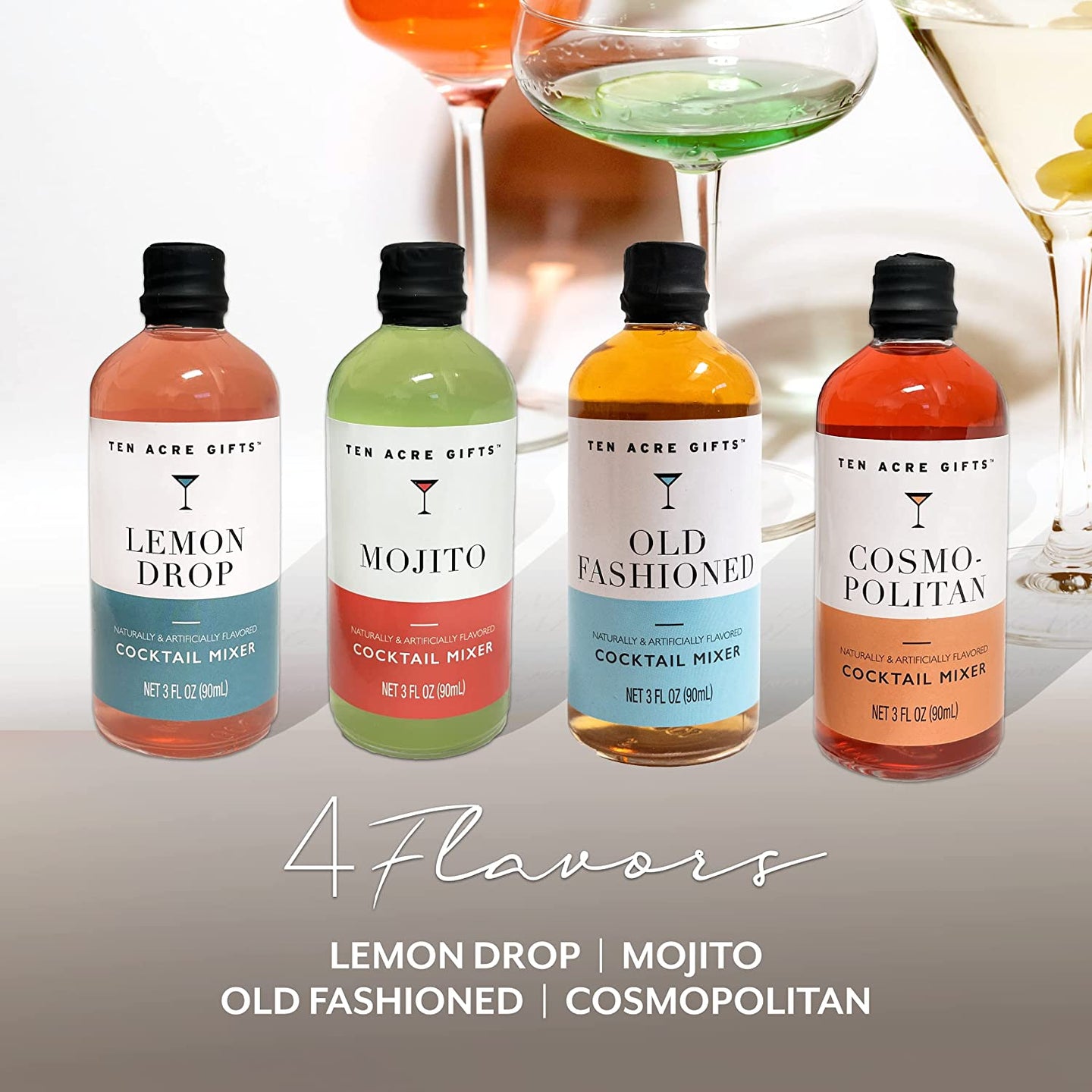 Craft Cocktail Mixers - 4 Pack – Ten Acre Gifts