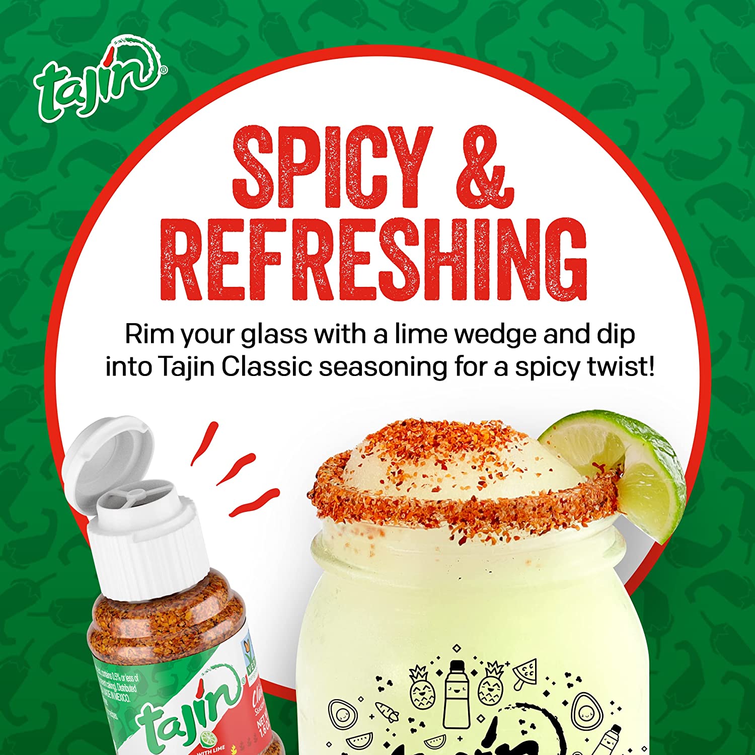 Tajin Margarita Cocktail Set – Ten Acre Gifts