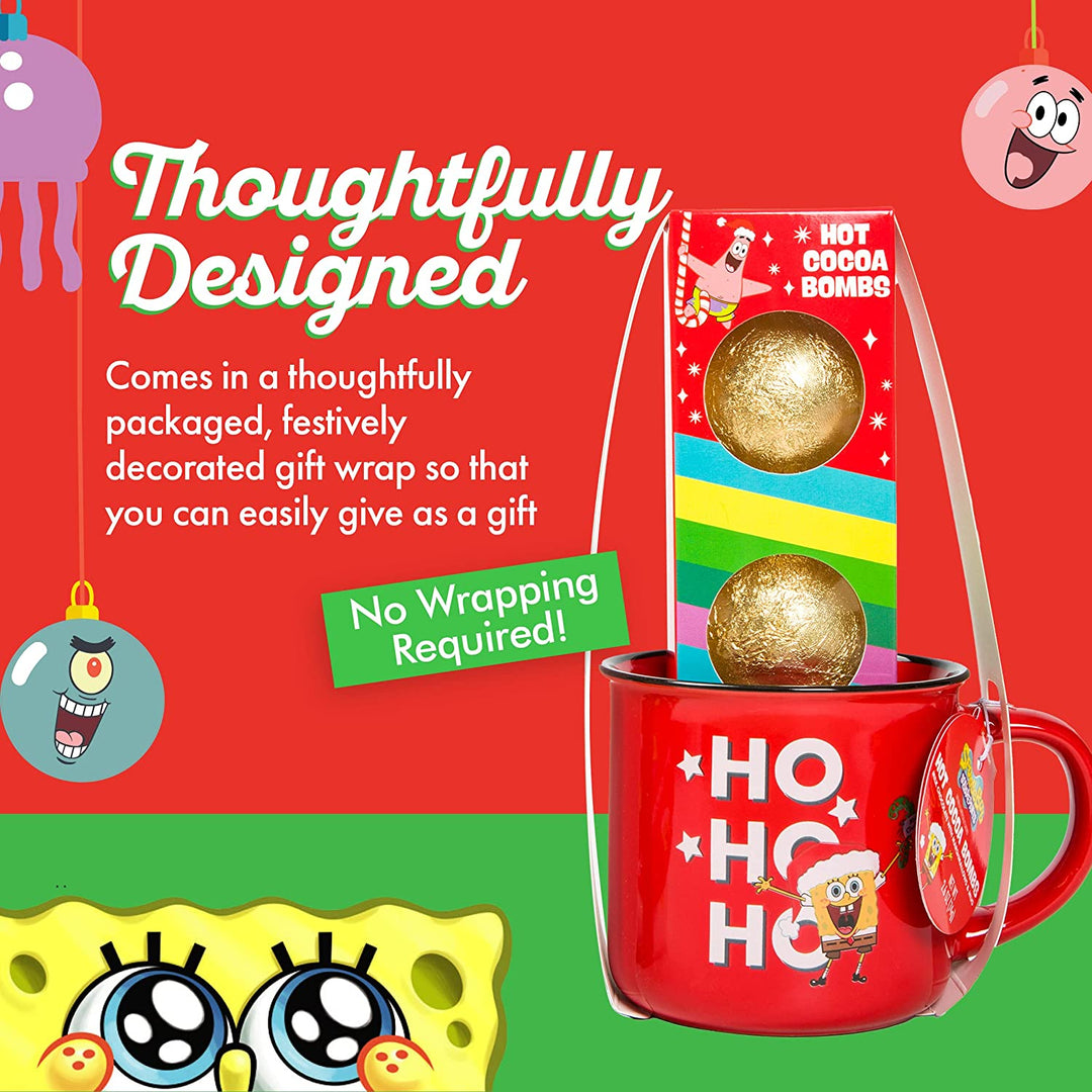 SpongeBob Hot Cocoa Bomb Set – Ten Acre Gifts