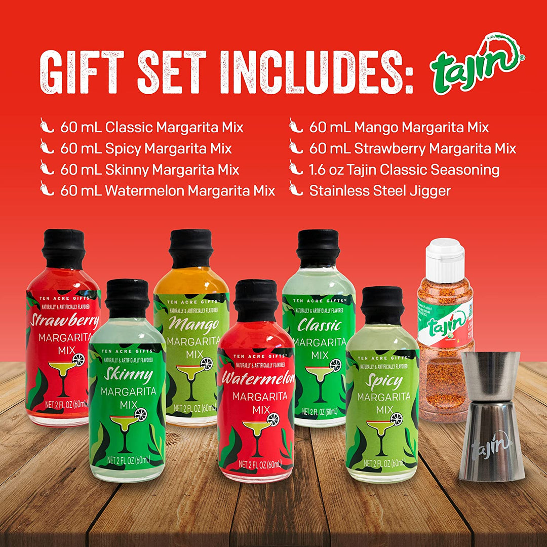 Tajin Pinwheel Cocktail Set – Ten Acre Gifts