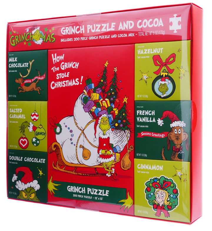 Grinch Puzzle & Cocoa Set – Ten Acre Gifts