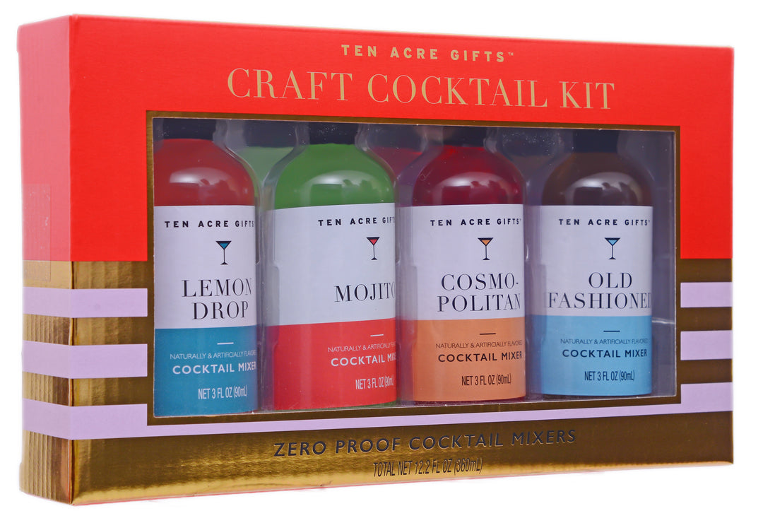 Craft Cocktail Mixers - 4 Pack – Ten Acre Gifts